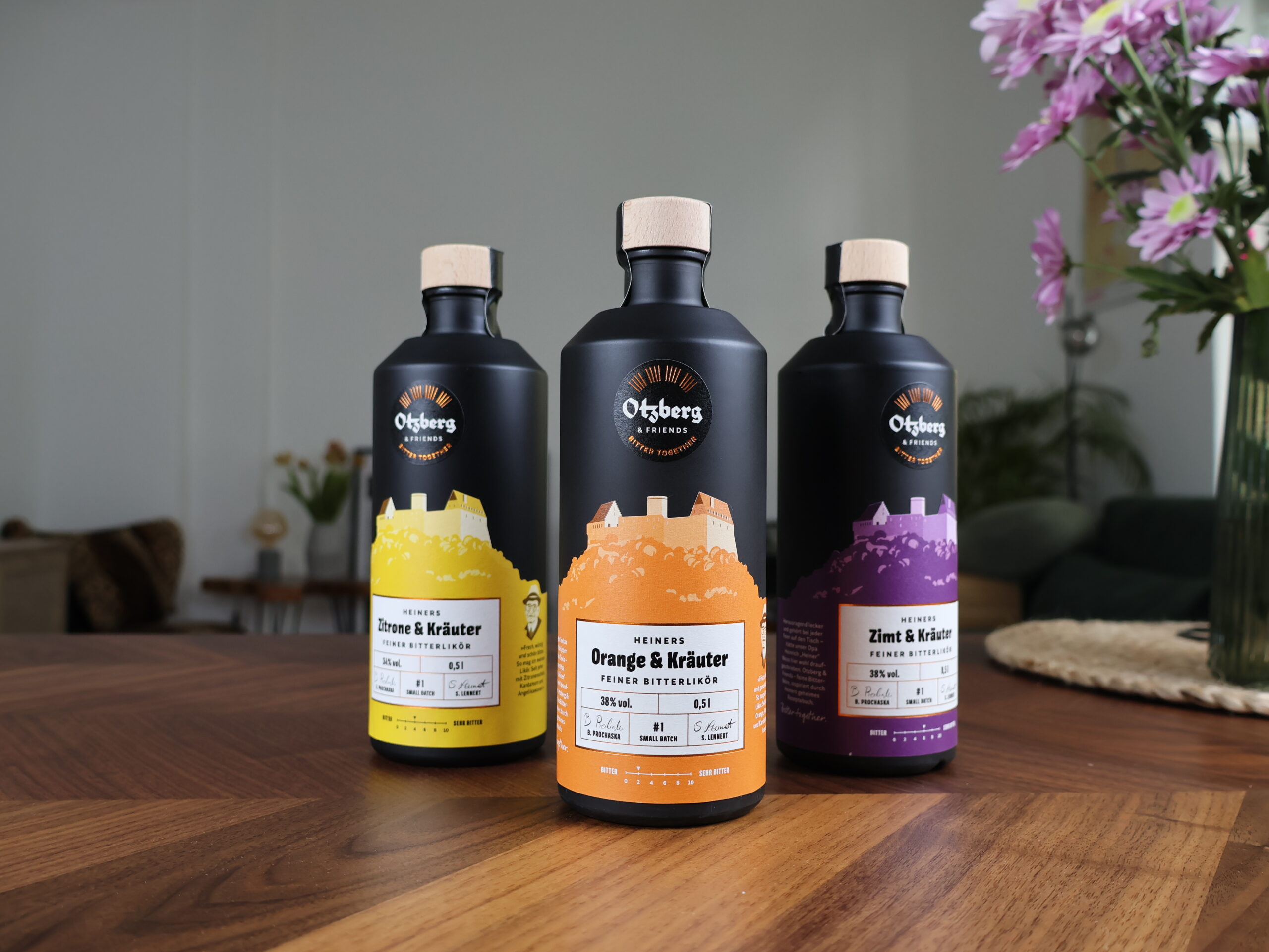 Bitter together: neue Bitterliköre vom Otzberg - Gastronomie-Journal